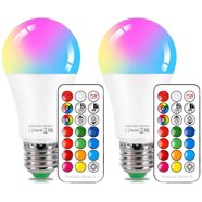 E27 16 Colors Changing magic LED Lamp Light Bulb + IR Remote Control ...