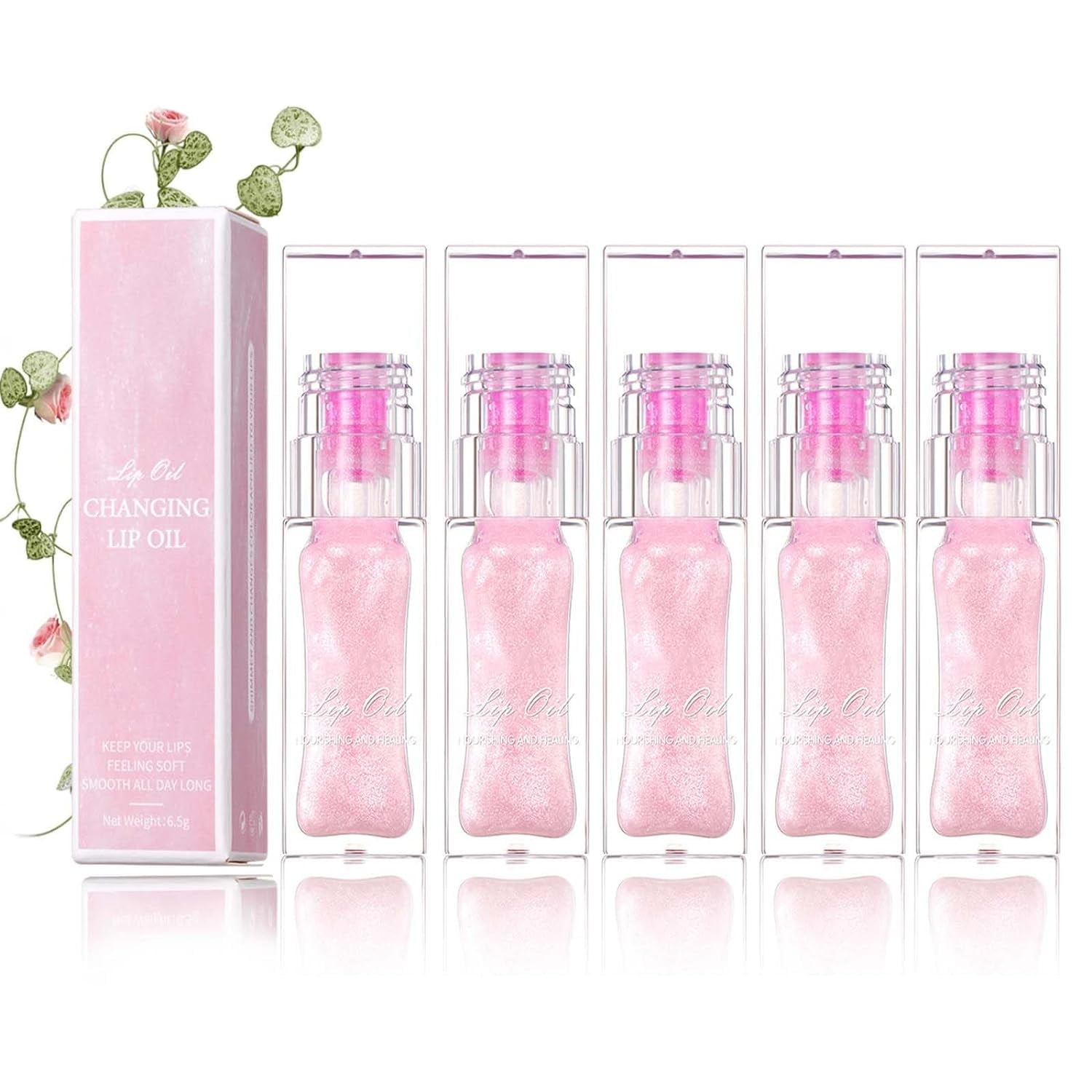 Color Changing Lip Oil, Cosmetics Color Changing Lip Oil, Magic Color ...