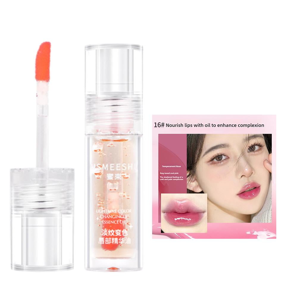 Color Changing Lip Oil Moisturizing Color Changing Lip Gloss Plumping ...