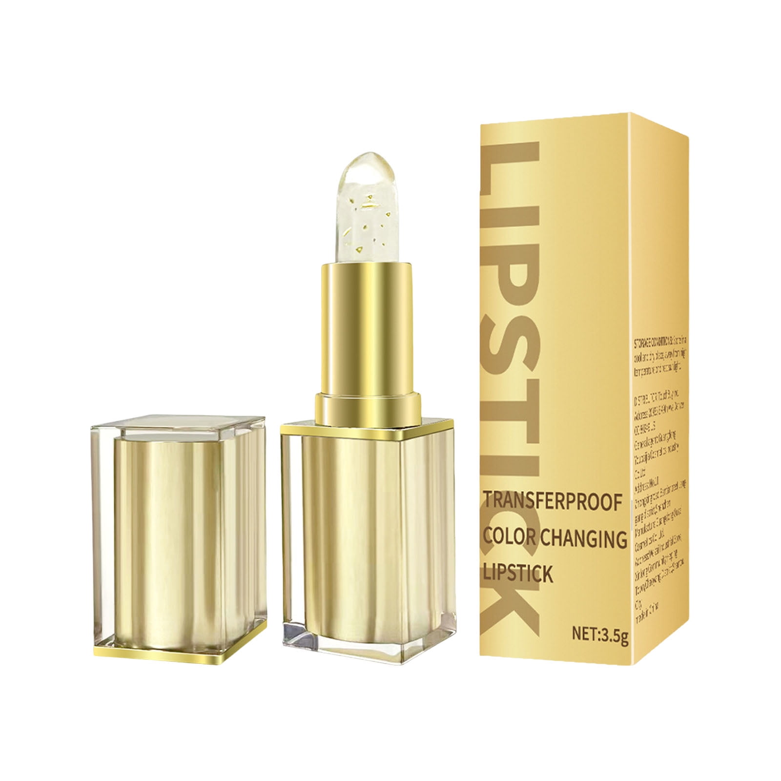 Color Changing Lipstick, Color Changing Lipstick Gold Foil, Long ...