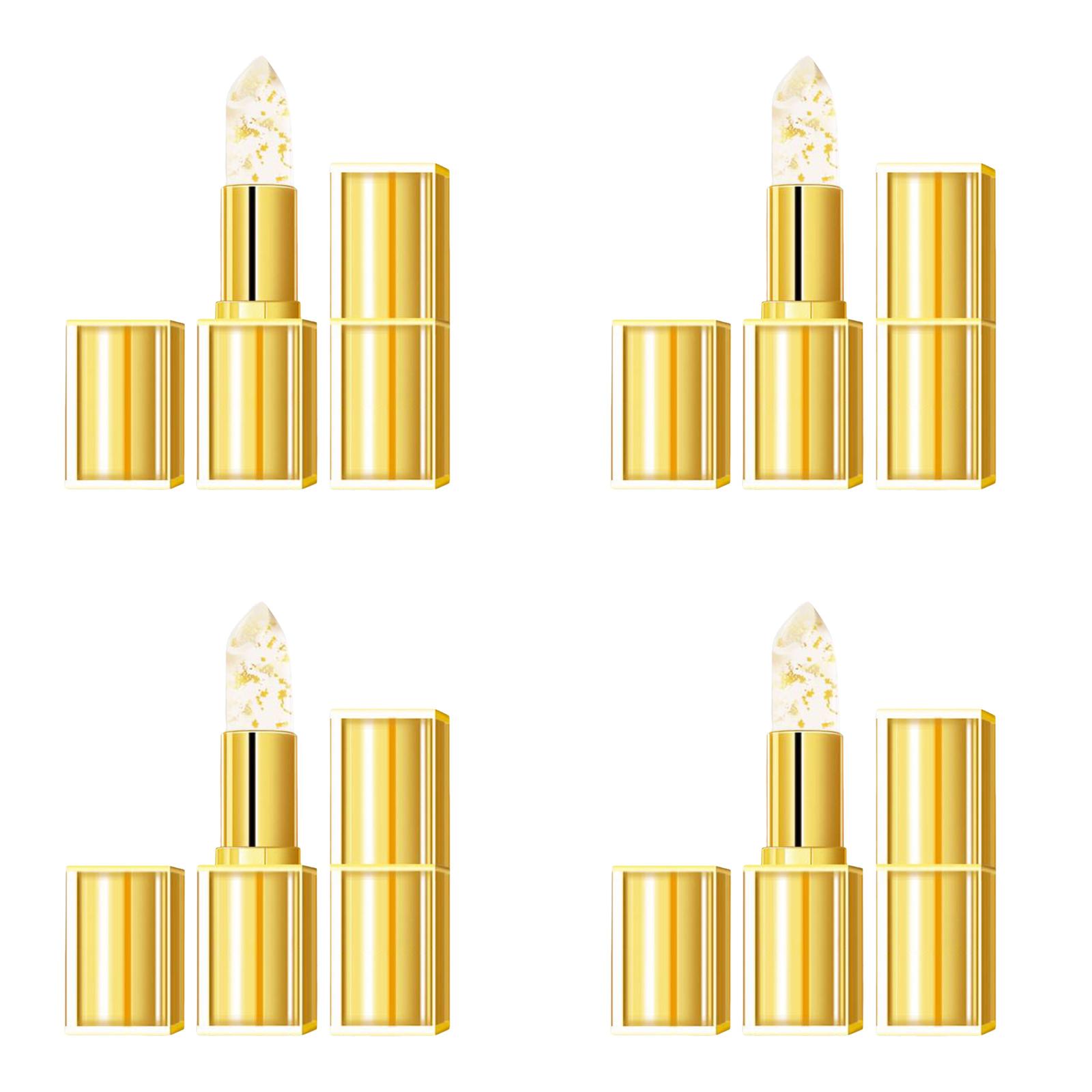 Color Changing Lipstick, Transparente Gold Color Changing Lip Stick ...