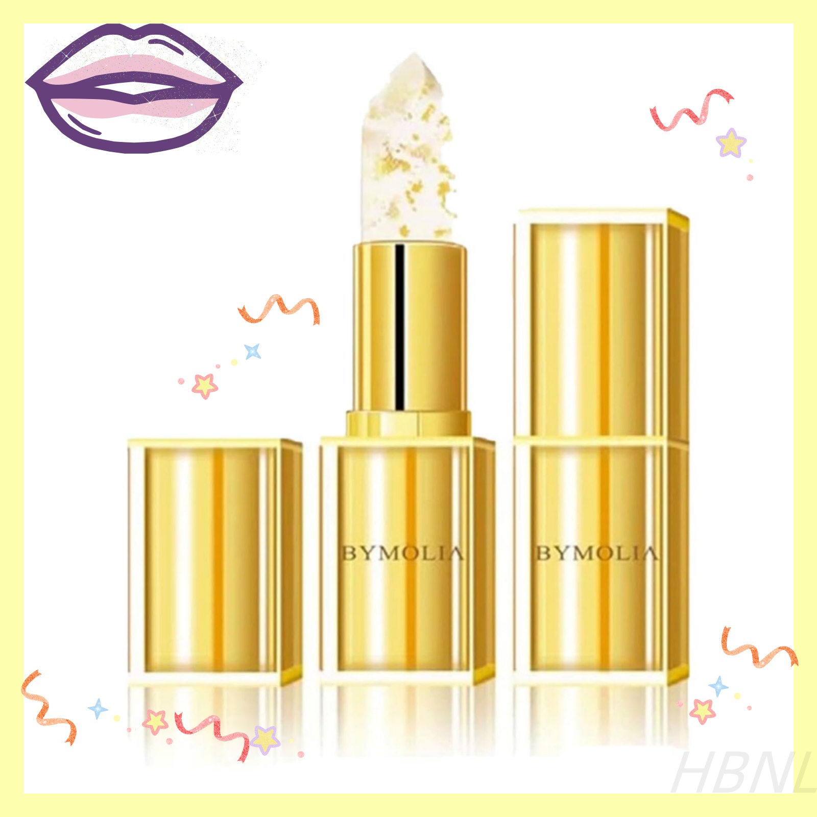 Color Changing Lipstick, Transparente Transferproof Gold Color Changing ...