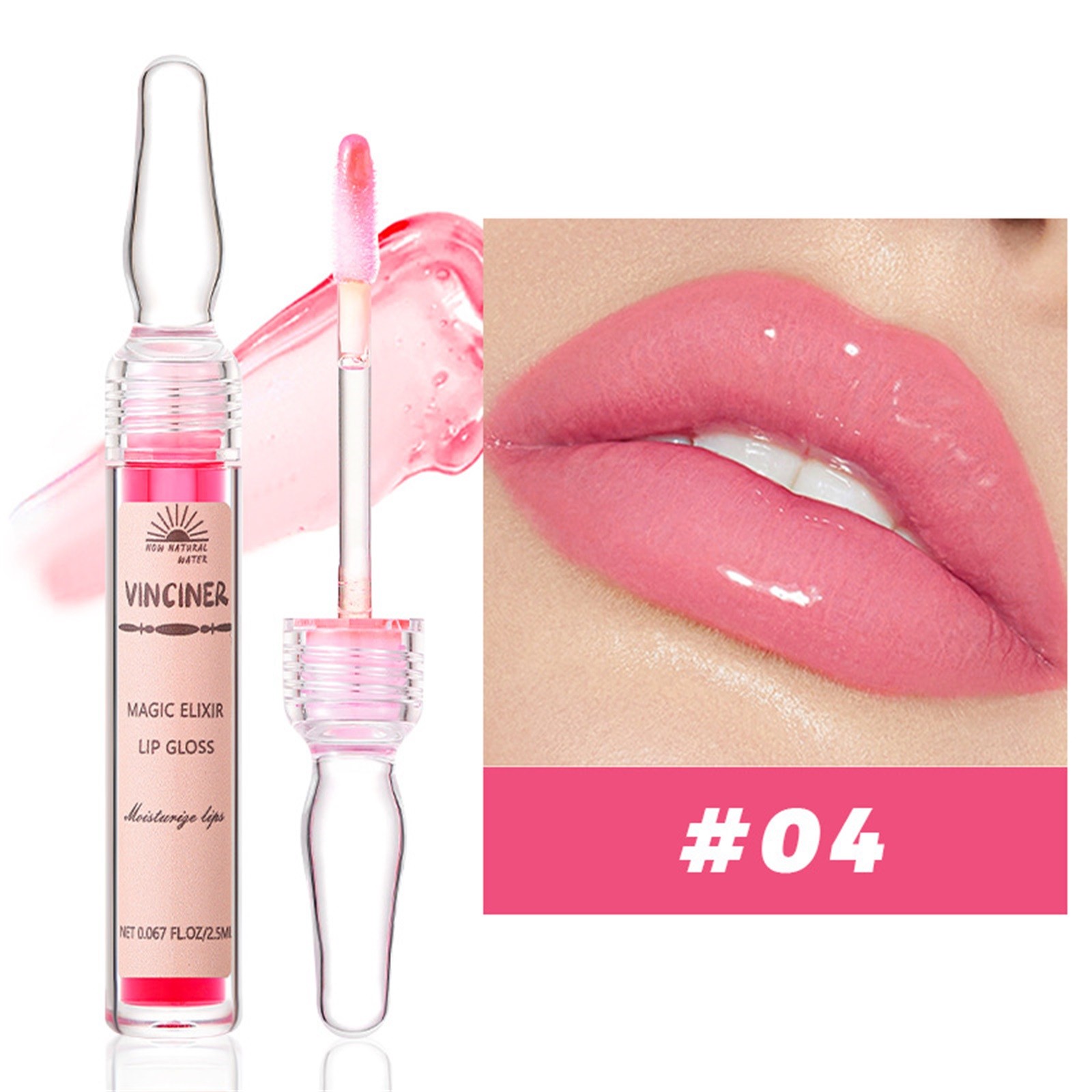 Color Changing Moisturizing Lip Glow Oil, Magic Plumping Lip Oil, Warm ...