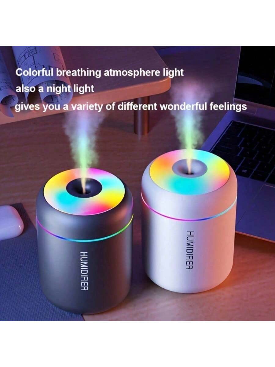 Color-Changing Night Light Essential Oil Diffuser & Humidifier, Cold ...