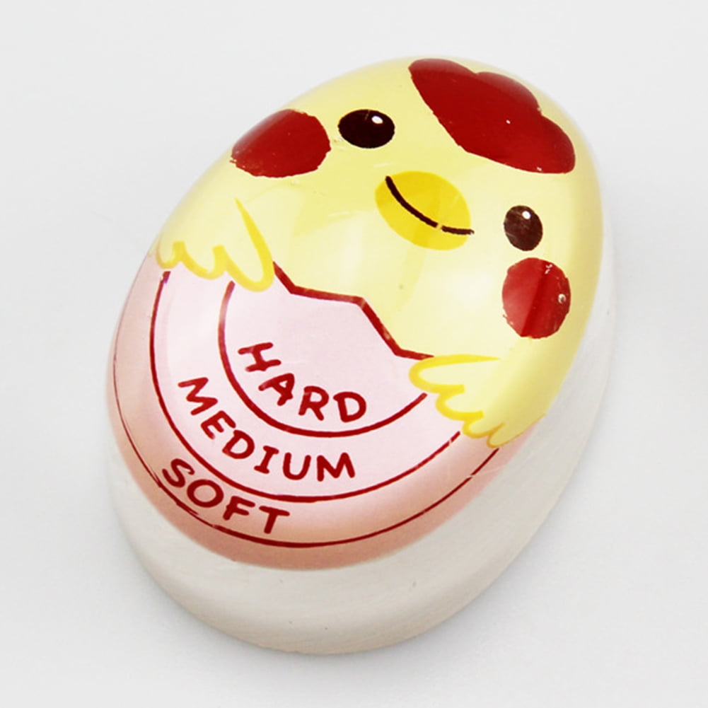 Color Changing Plastic Boiled Egg Alarm Cute Egg Boiling Timer Mini ...