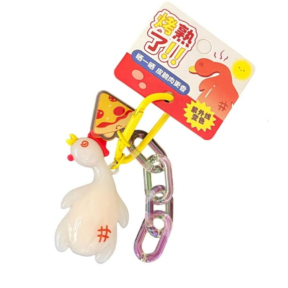 Color Changing Roast Duck/Chicken Keychain Aesthetic Keychain ...