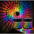 Color Changing Solar Mandala Lights, 2026 New Colorful Solar Mandala ...