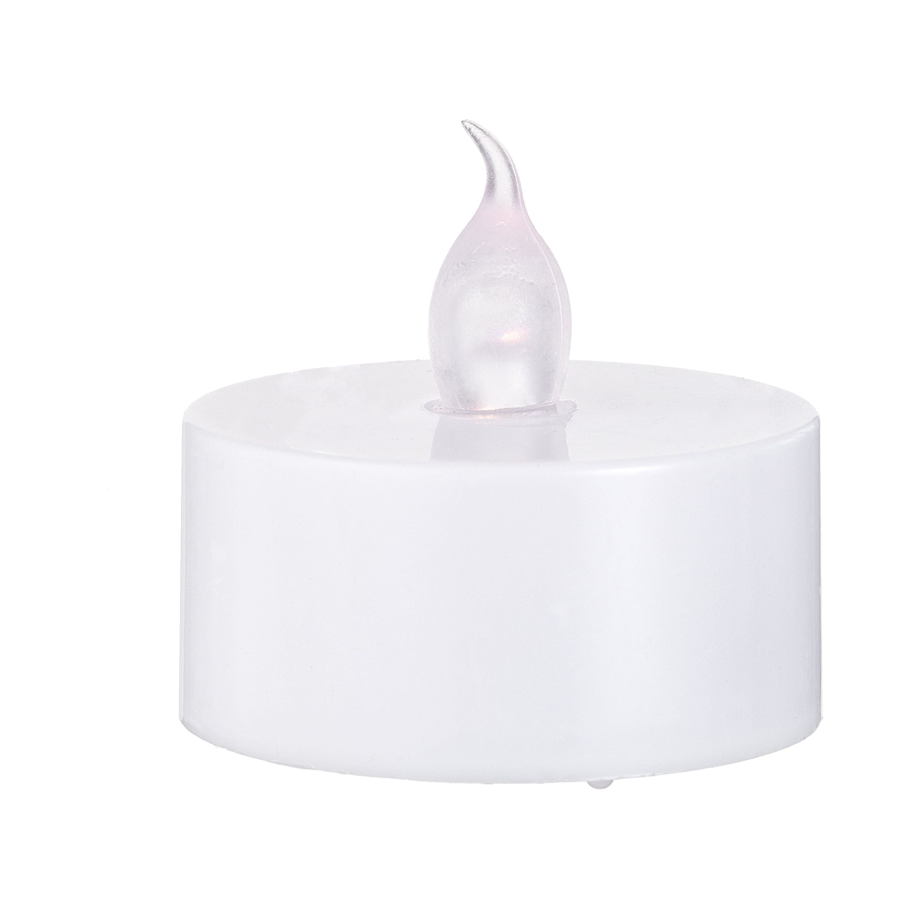 Color-Changing Tea Lights: 1.5 x 0.75 inches, 4 pieces - Walmart.com