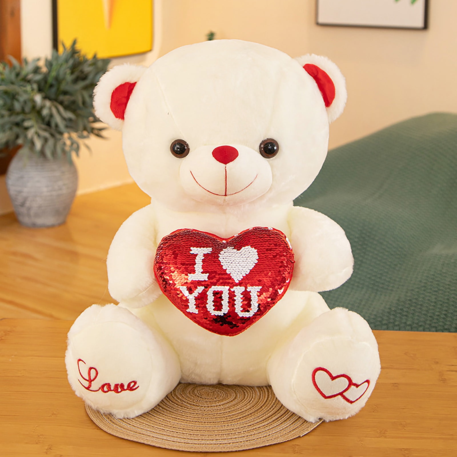 Color Changing Teddy Bear, Minors Gift, Soft Plush, Vibrant Colors, for ...