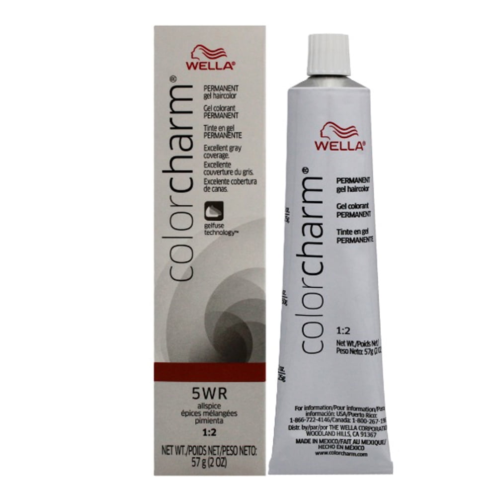 Wella Color Charm Permanent Hair Color Gel - 5WR Allspice 2oz - Walmart.com