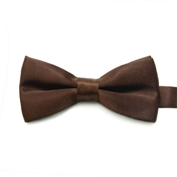 Color Children BowTie Polyester Fabric Easy Wear Necktie For Weddings ...