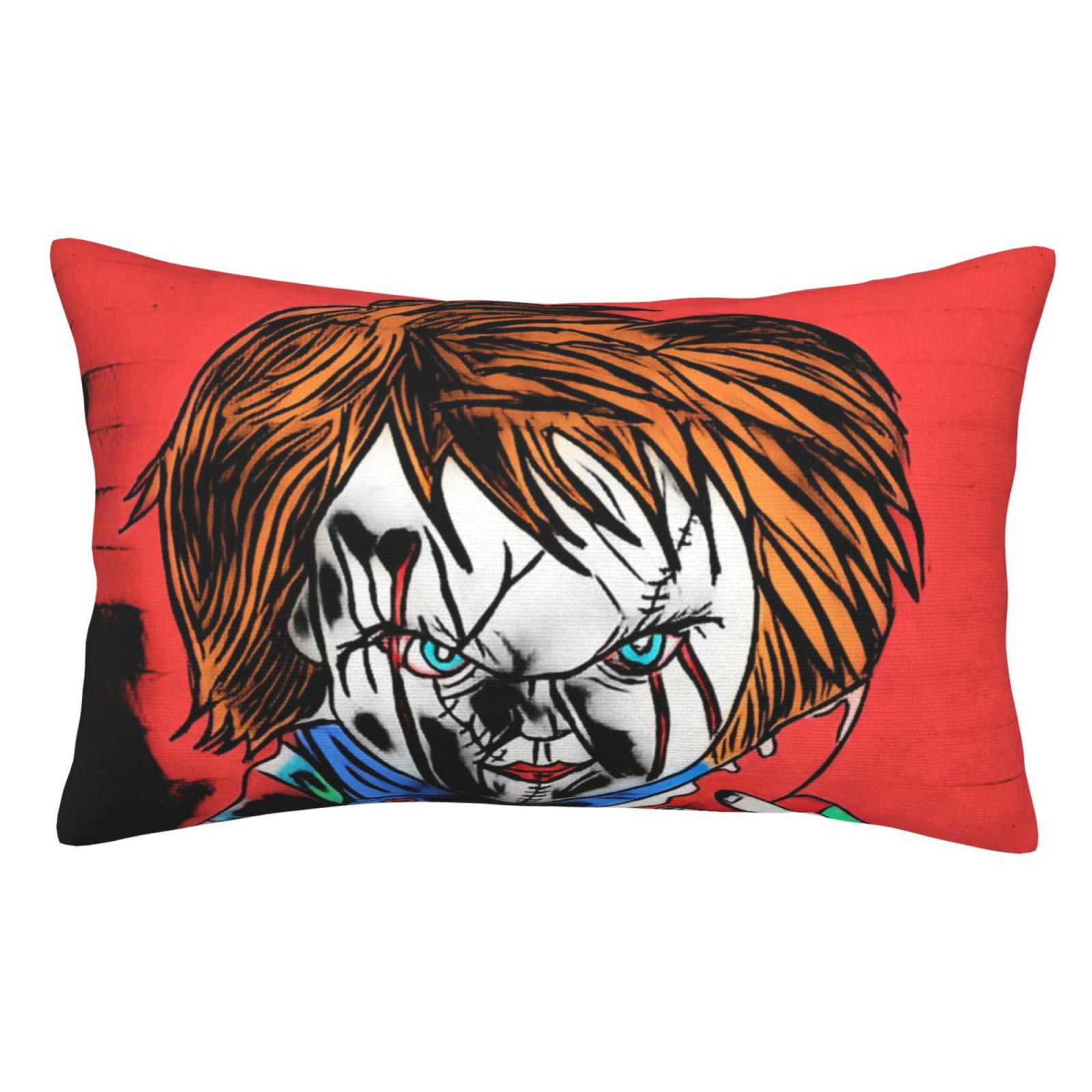 Color Chucky Pillowcase Decor Cushion Pillow Covers With Hidden Zipper ...