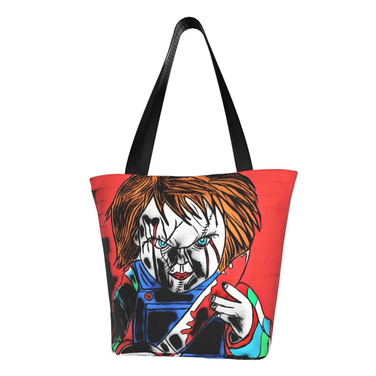 Color Chucky Women's Tote Bag Large Capacity Shoulder Handbag For ...