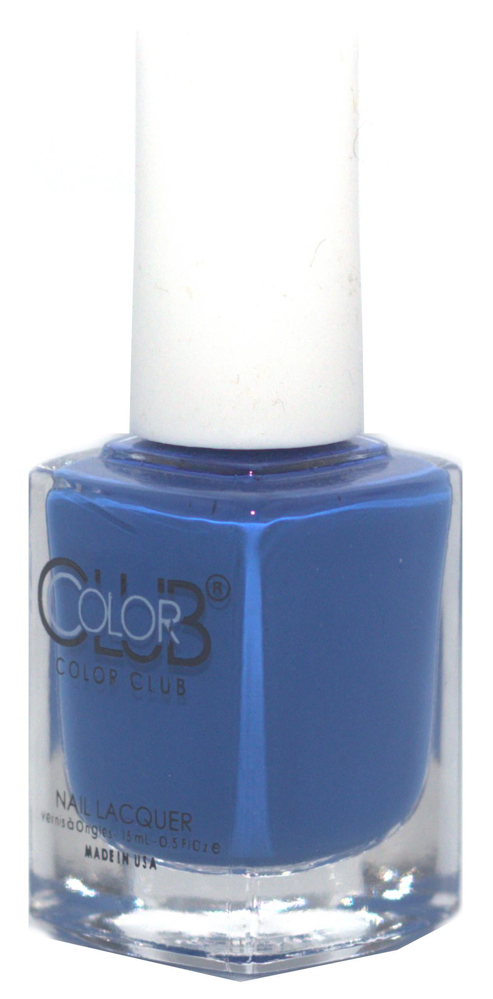 Color Club Beach Break Nail Lacquer, Blue Lagoon, 1273, .5 fl oz (15 mL ...