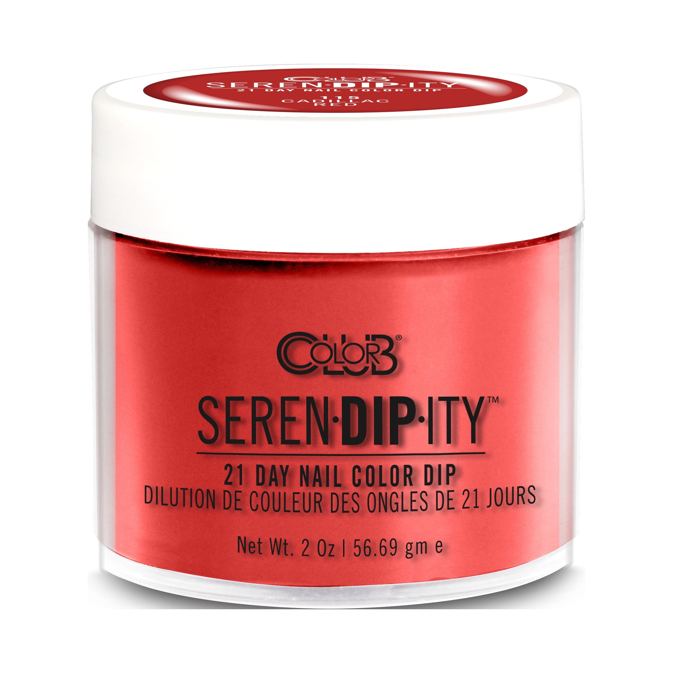 Color Club Dip Color Powder Cadillac Red 115-2 (2 oz) - Walmart.com