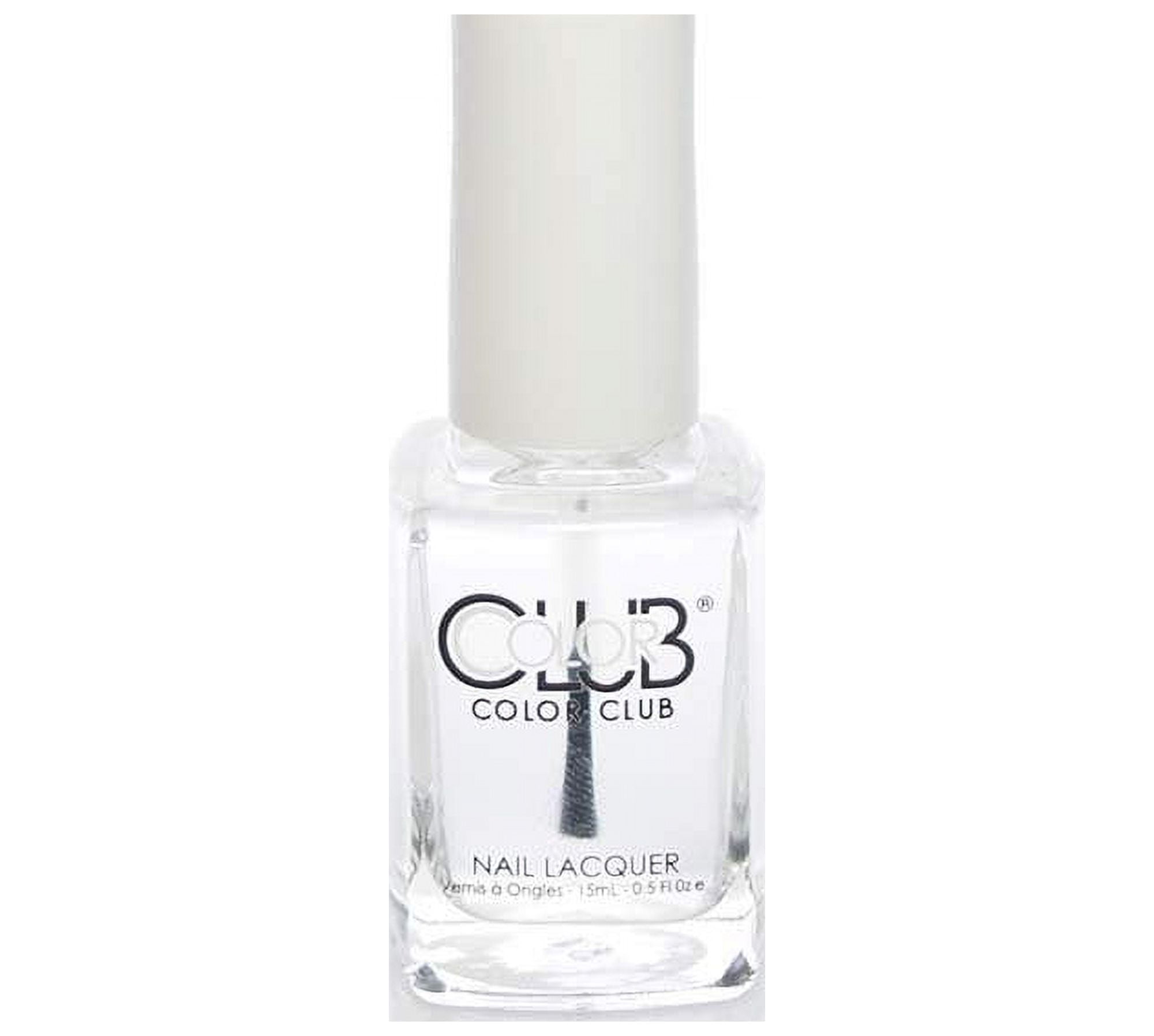 Color Club Nail Lacquer Club Clear, Nail Collection, Clear Color .5 fl ...