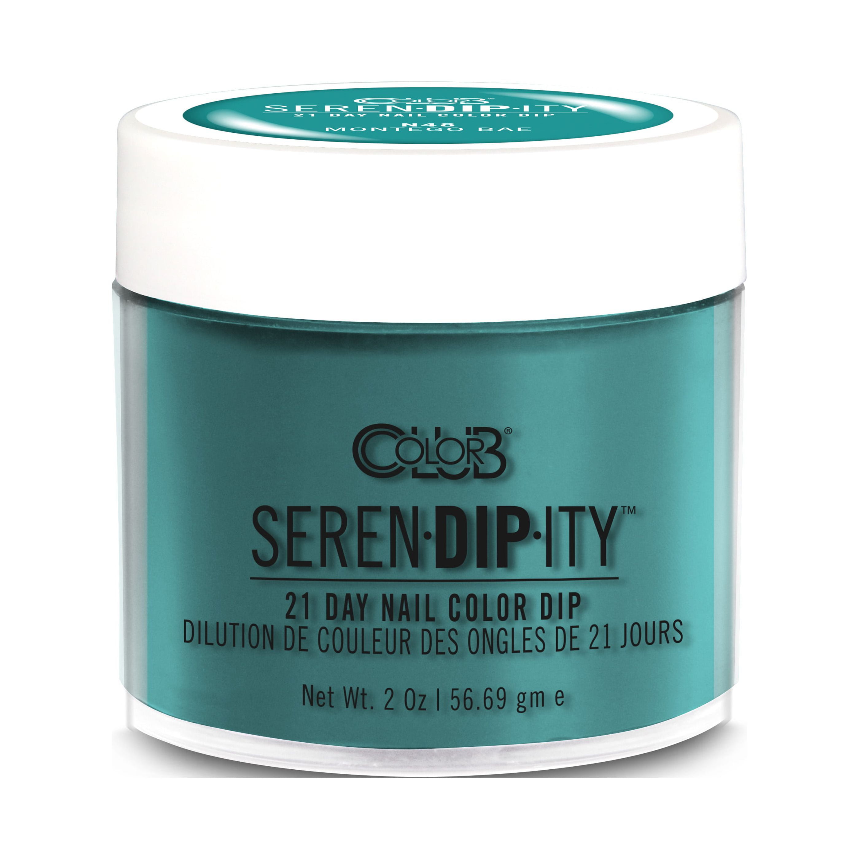 Color Club SerenDipity Dip Powder 2 oz (Montego Bae N48) - Walmart.com
