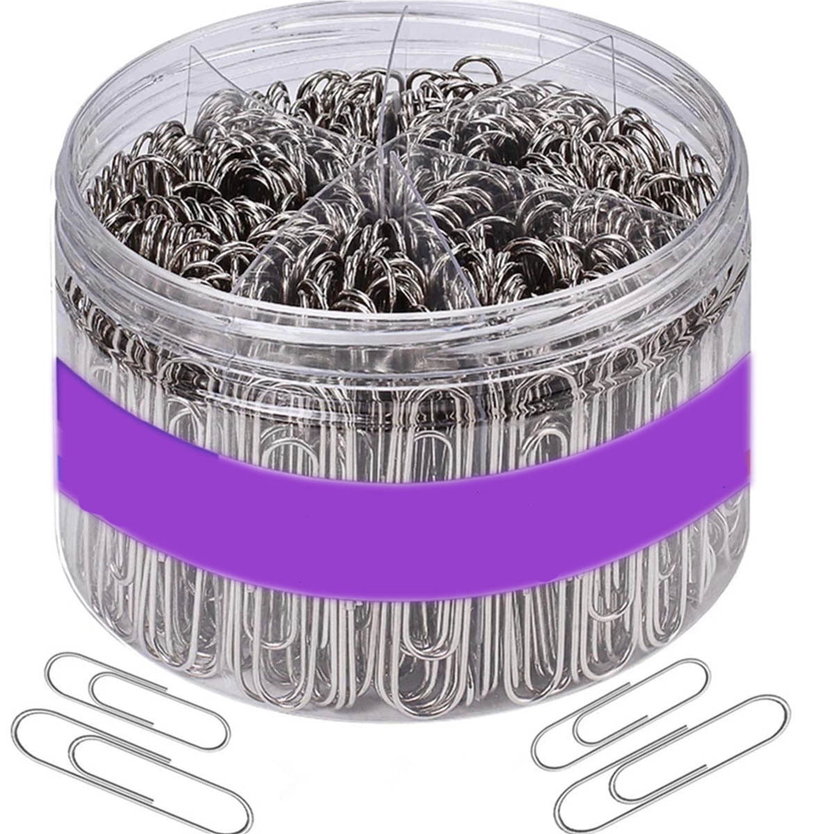 Color Coated Paper Clips, 300 Per Tub Office Paper Clamp - Walmart.com