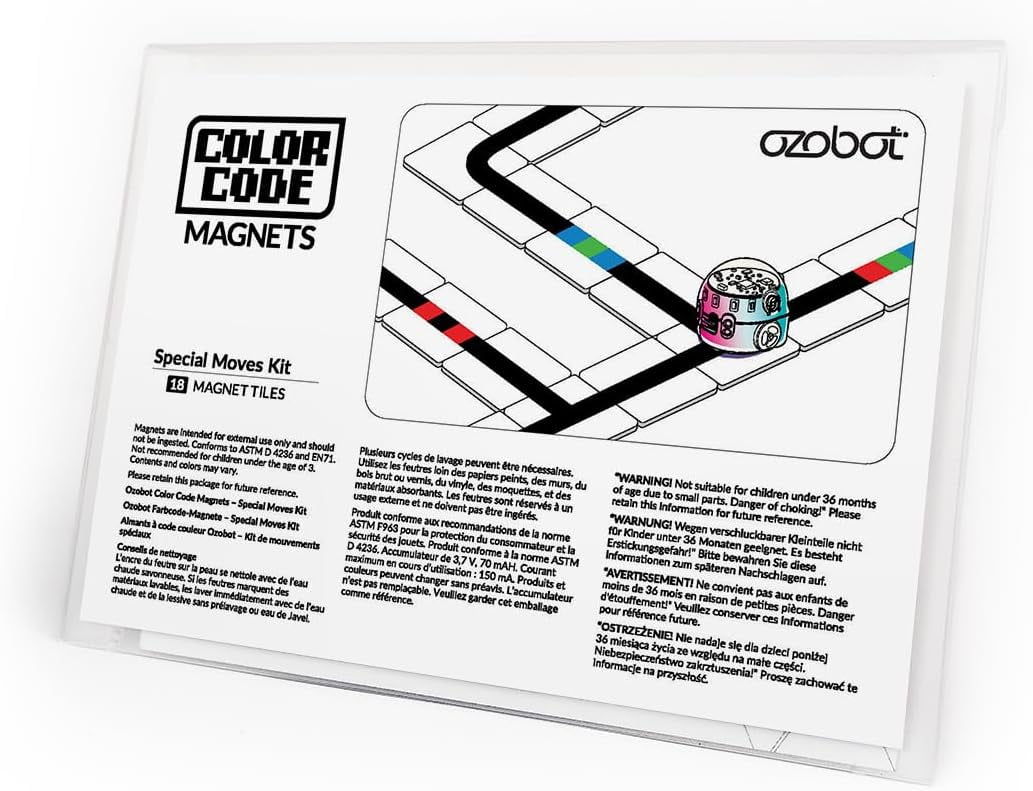 Color Code Magnets Special Moves Kit:Interactive Coding Learning Tool ...