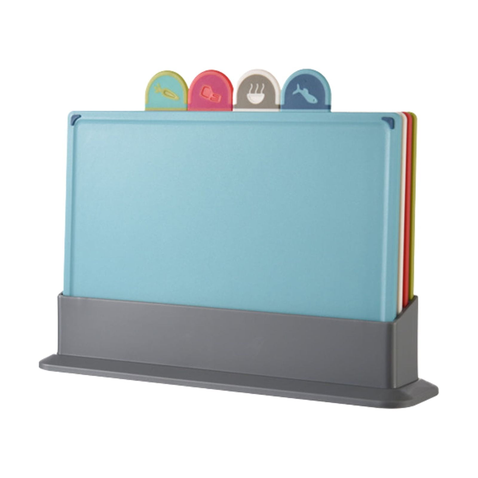 Color-Coded Cutting Board Set, Bright Colors & Full Functions Kitchen ...