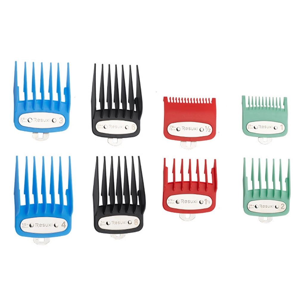 Color Coded Hair Clipper Guards, Professional Cutting Guides for Hassle ...