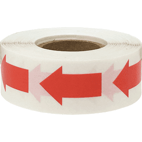 Red Arrow Sticker
