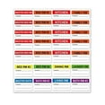 Color Coding Home Moving Labels 2x3inch Moving Storage Stickers Packing ...