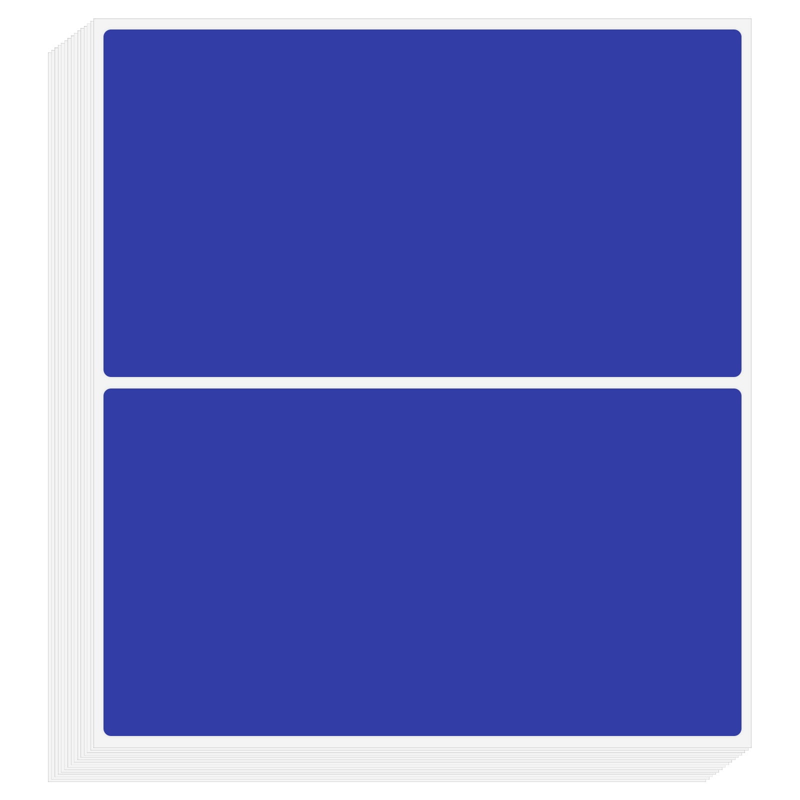 Uxcell Color Coding Labels Rectangular Colored Labels Sticker Moving ...