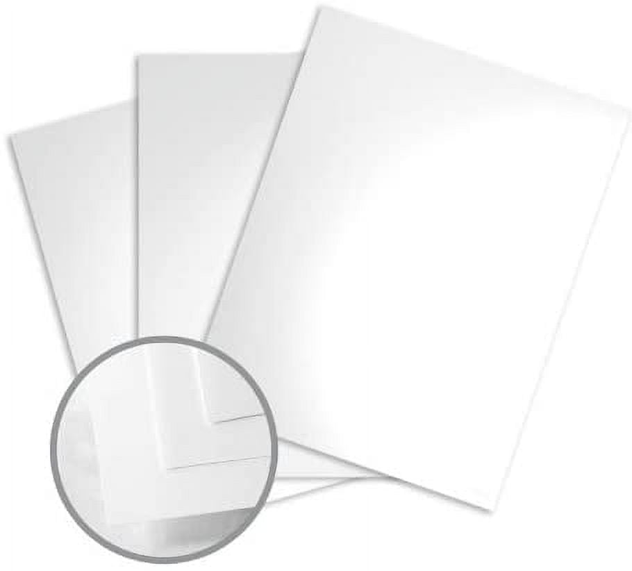 Color Copy Gloss Pure White Card Stock - 17 x 11 in 80 lb Cover Glossy ...