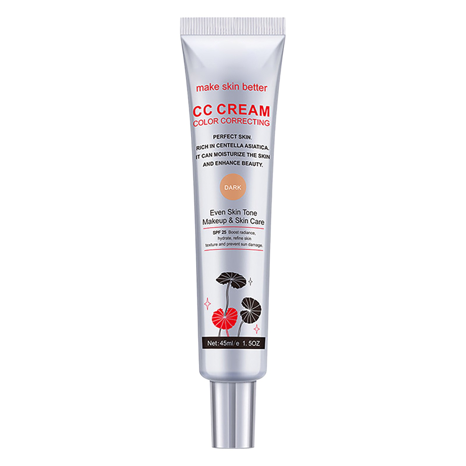 Color Correcting CC Cream with Centella Asiatica, CC Cream with SPF 25 ...