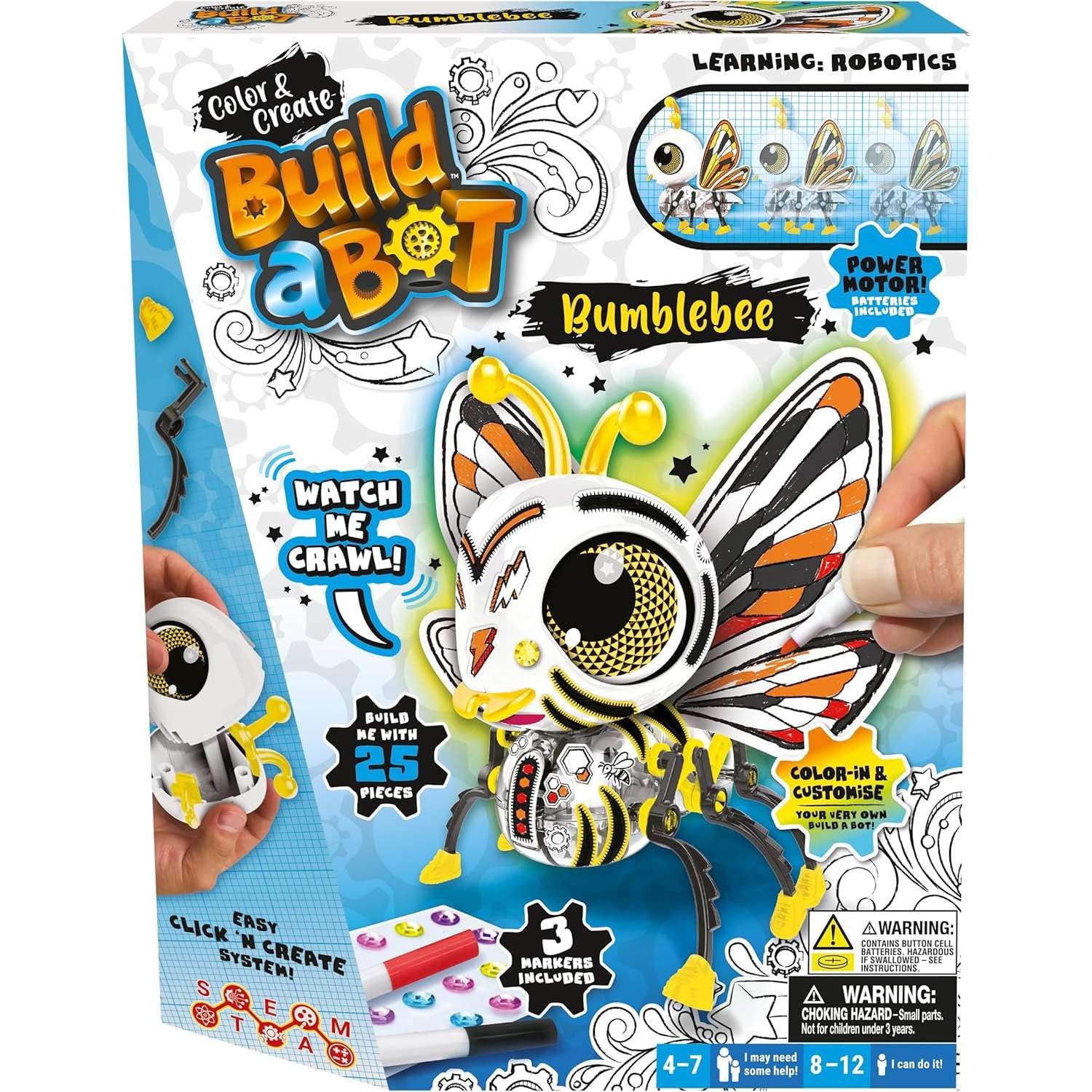 Color & Create Build a Bot Bumblebee - Walmart.com