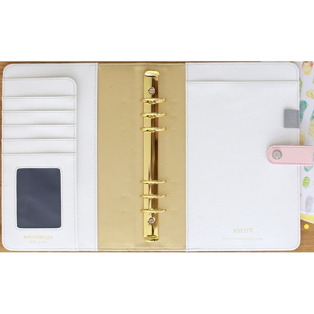 Color Crush A5 Faux Leather 6-Ring Planner Binder 7.5"X10" - Walmart.com