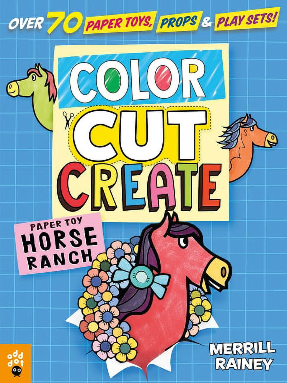 Color, Cut, Create Color, Cut, Create Play Sets: Horse Ranch ...