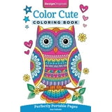 Color Cute Coloring Book: Perfectly Portable Pages - Walmart.com