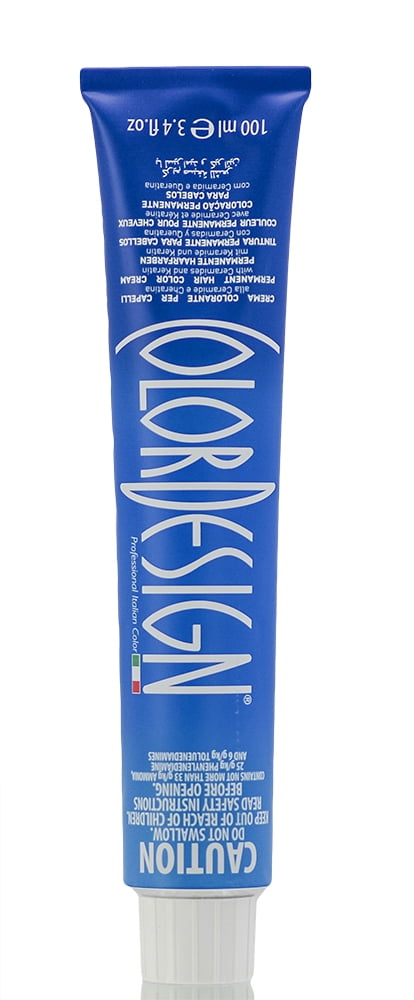 Color Design Pro Italian Color Permanent Hair Color Cream - 7/7N Blond ...