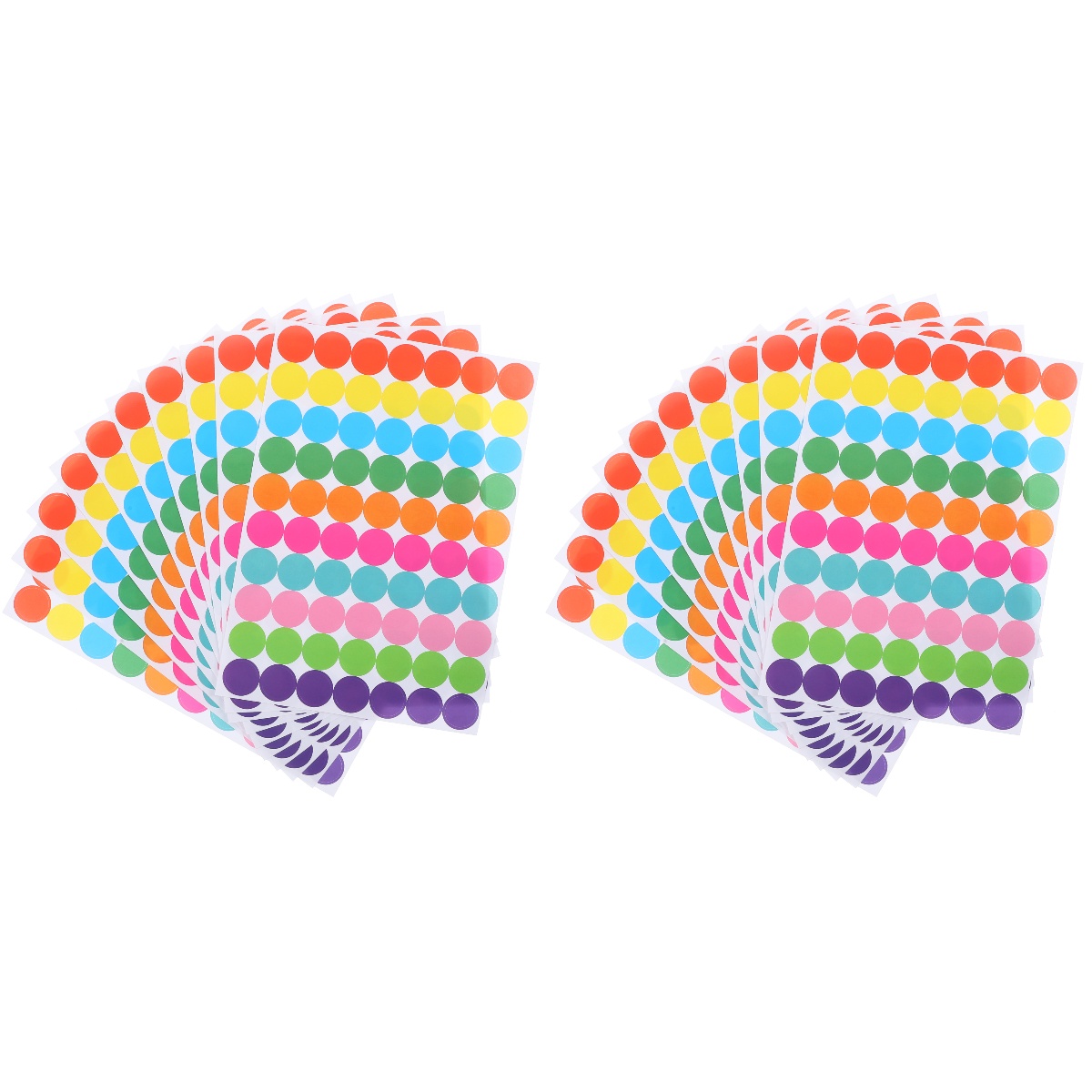 Color Dot Stickers Gift Tag Envelope Labels Paper Black Pink for ...