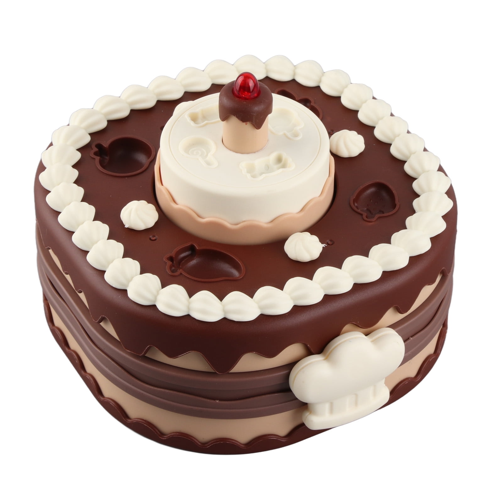 Color Dough Toys Birthday Cake Playset with Molds Dough Kitchen ...