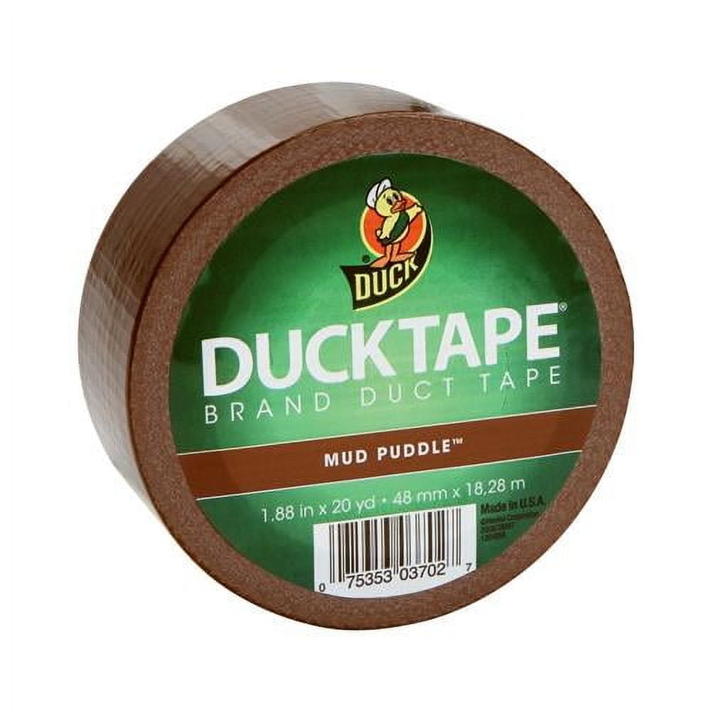 Color Duck Tape Brand Duct Tape - Brown, 1.88 in. x 20 yd. - 6 Rolls ...