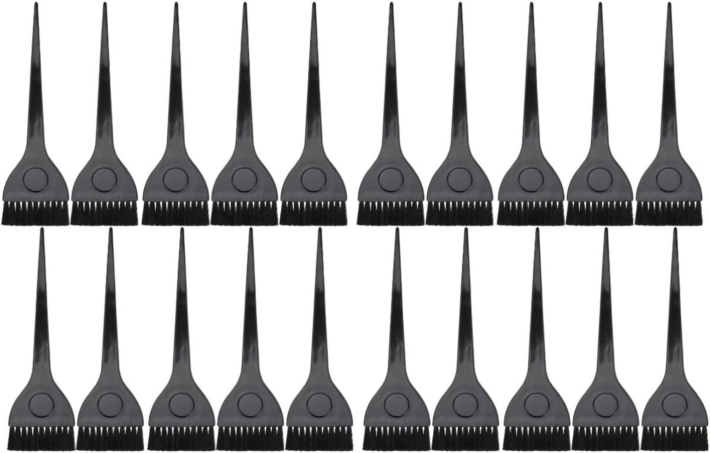 Color) Dye Tools 20 PCS Portable Dyeing Brushes Professional Tint Brush ...