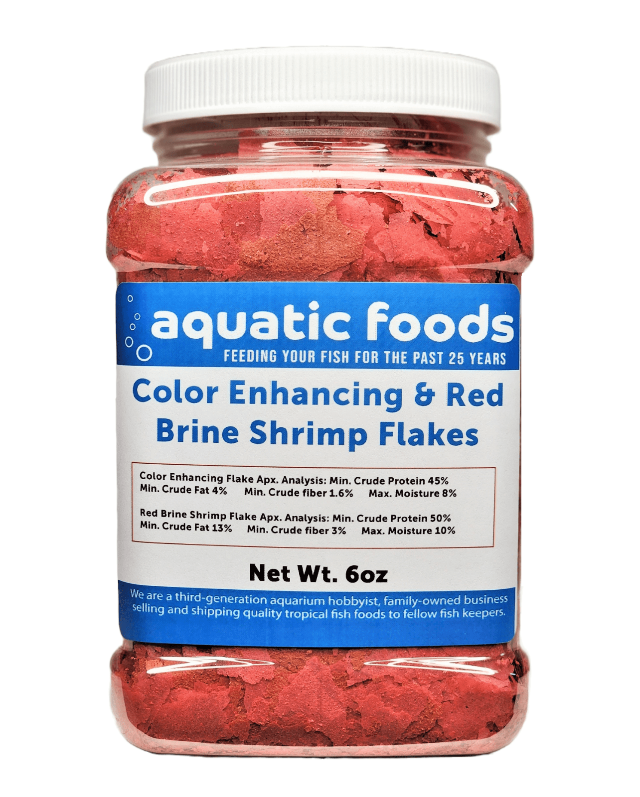 Color Enhancing & Red Brine Shrimp Flakes Special Blend Mix. Aquatic ...