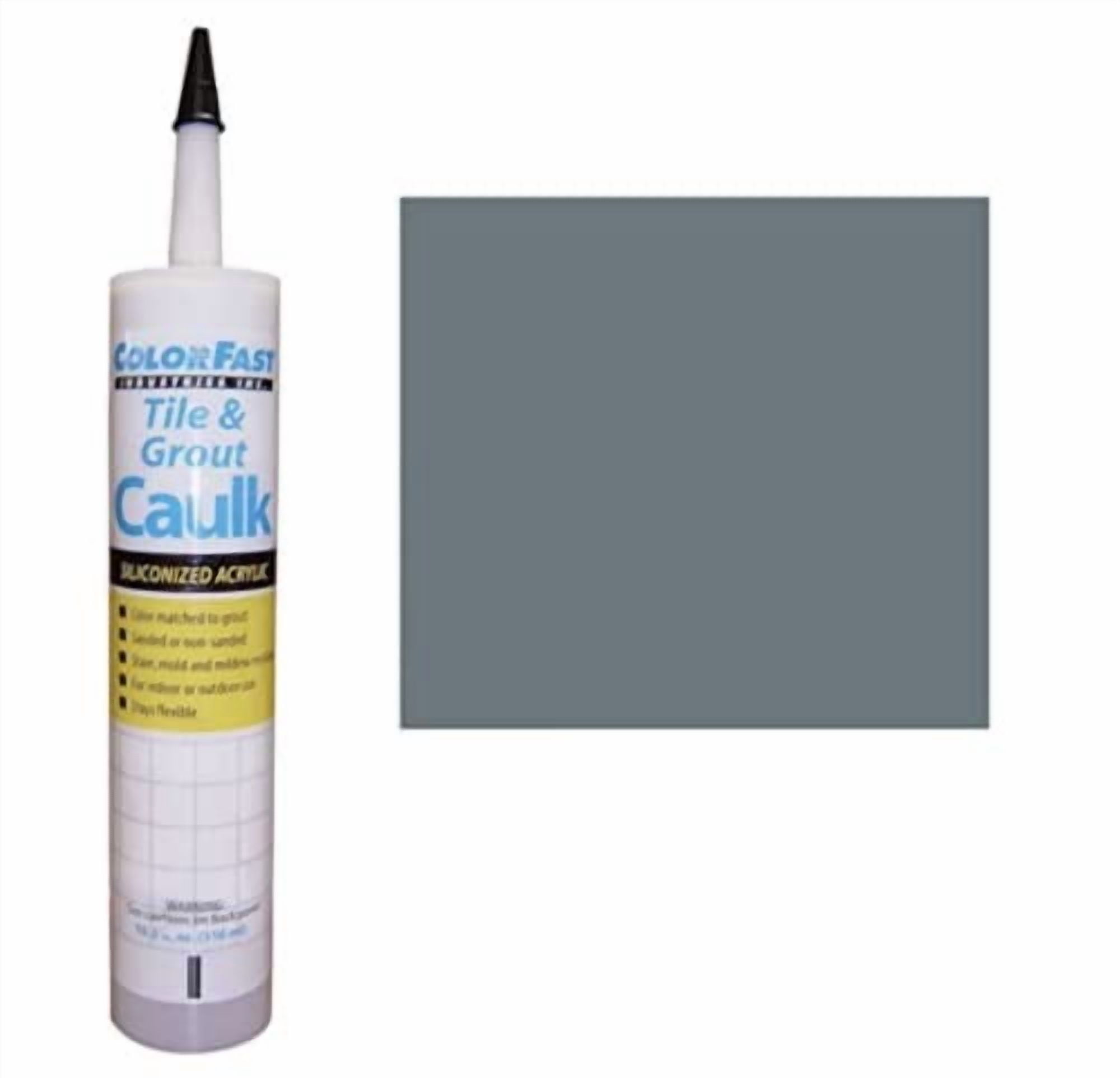 Color Fast Caulk Matched to Custom Building Products (Pewter Sanded ...
