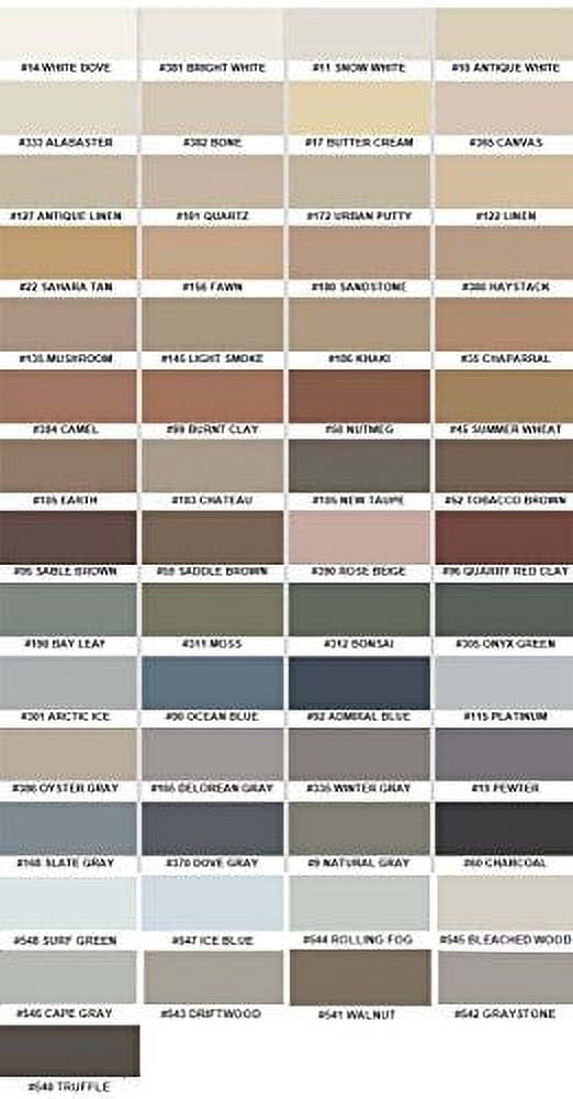 Color Fast Caulk Matched to Custom Building Products (Tobacco Sanded ...