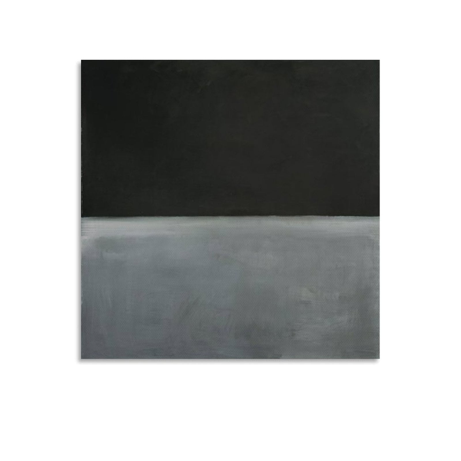Color Field Painting Dark Grey 1969 by Mark Rothko Wall Art Picture ...