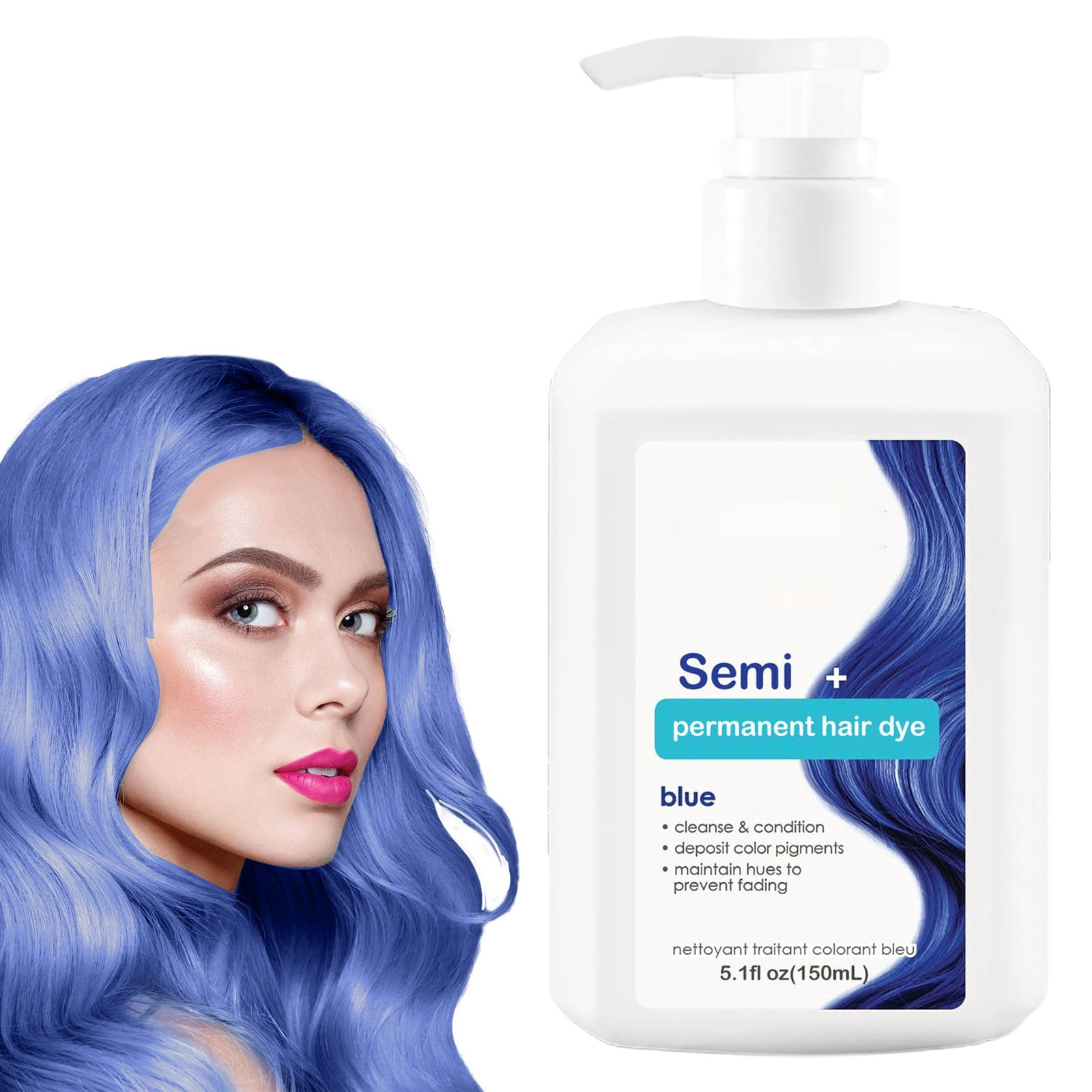 Color Fixing Conditioner Color Depositing 5 Shades Semi-Permanent Hair ...