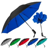 The Color Flip 46" Windproof Automatic Open Close Compact Inside Out ...