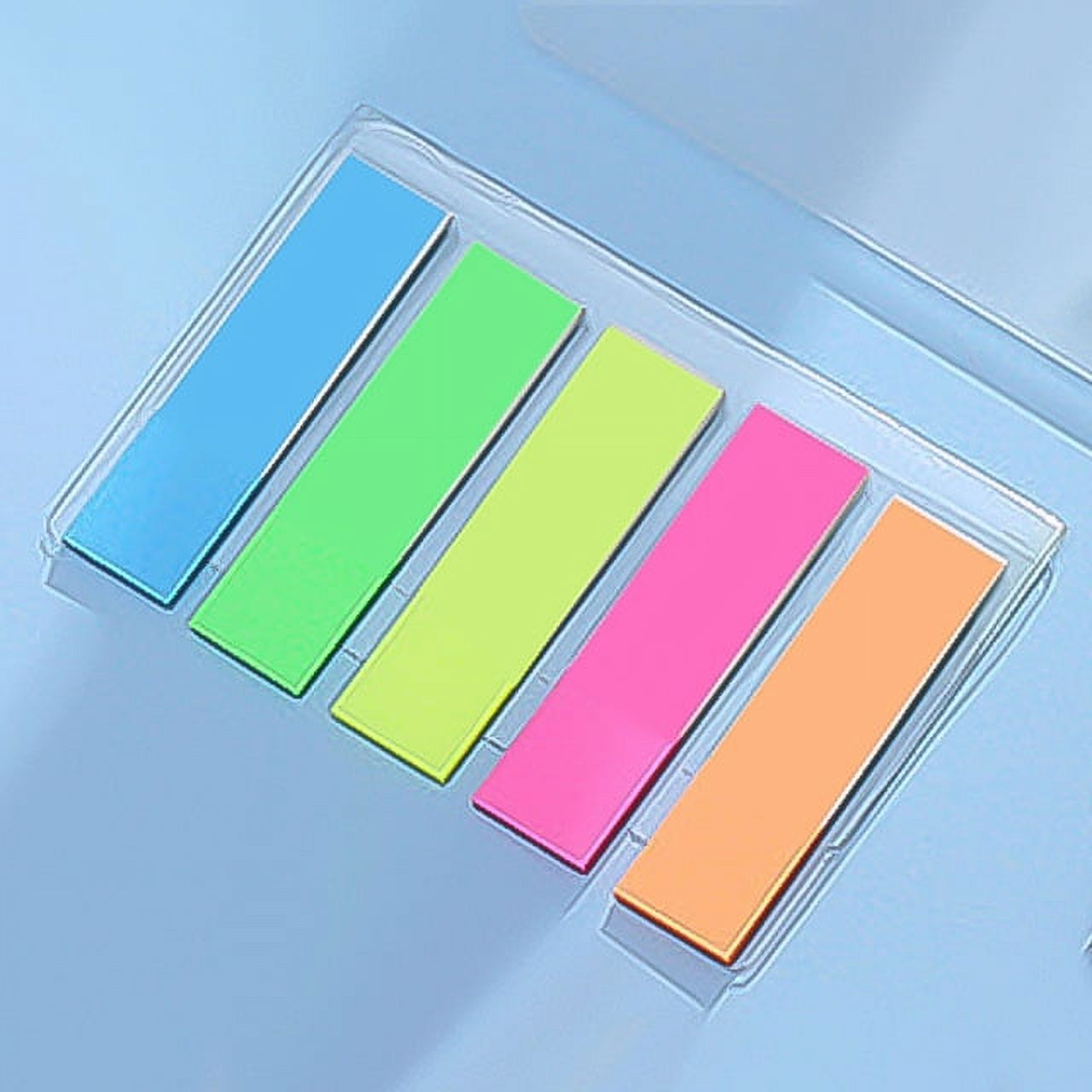 Color Fluorescence Sticky Notes Set Memo Pad Bookmarks Banners ...