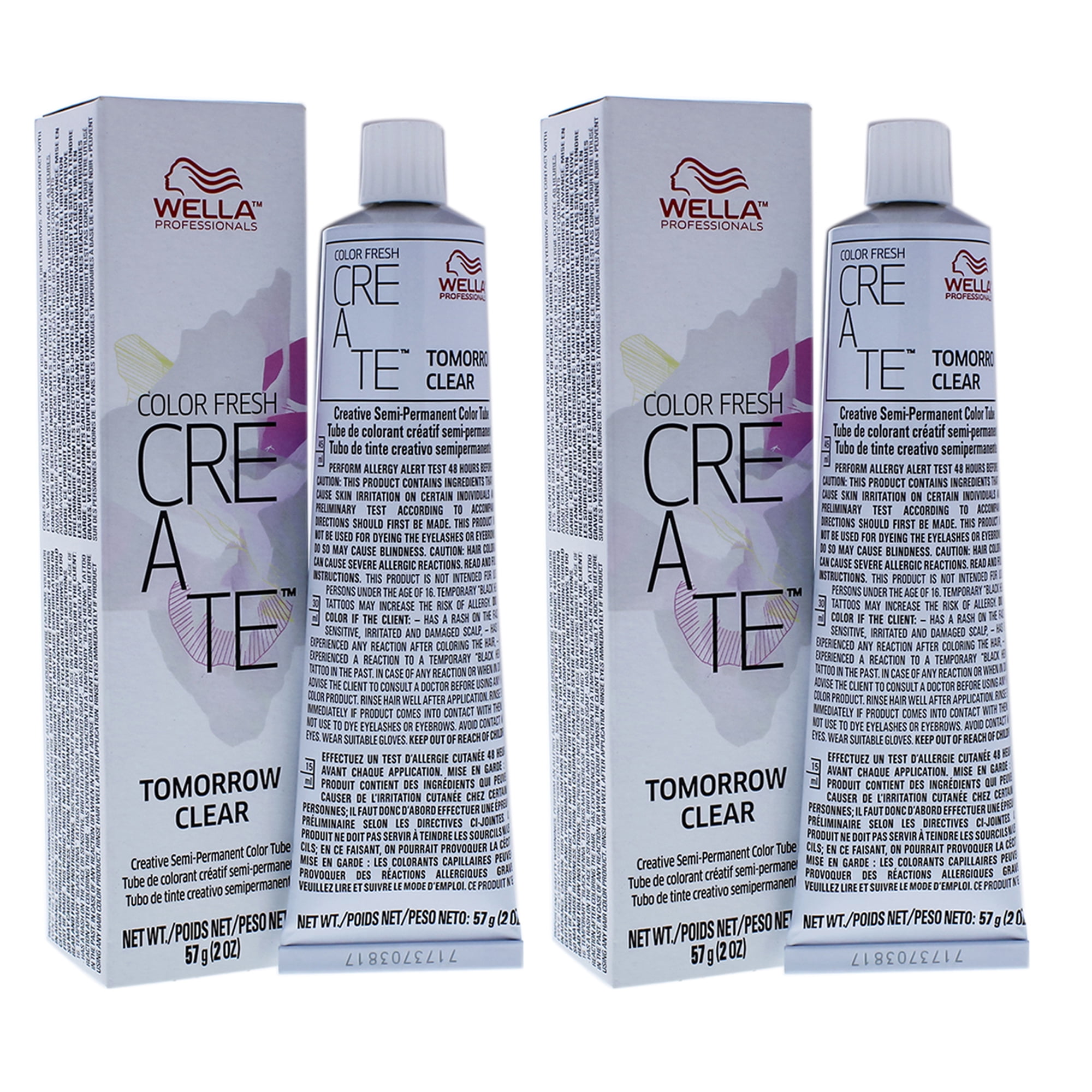Color Fresh Create Semi-Permanent Color - Tomorrow Clear by Wella for ...
