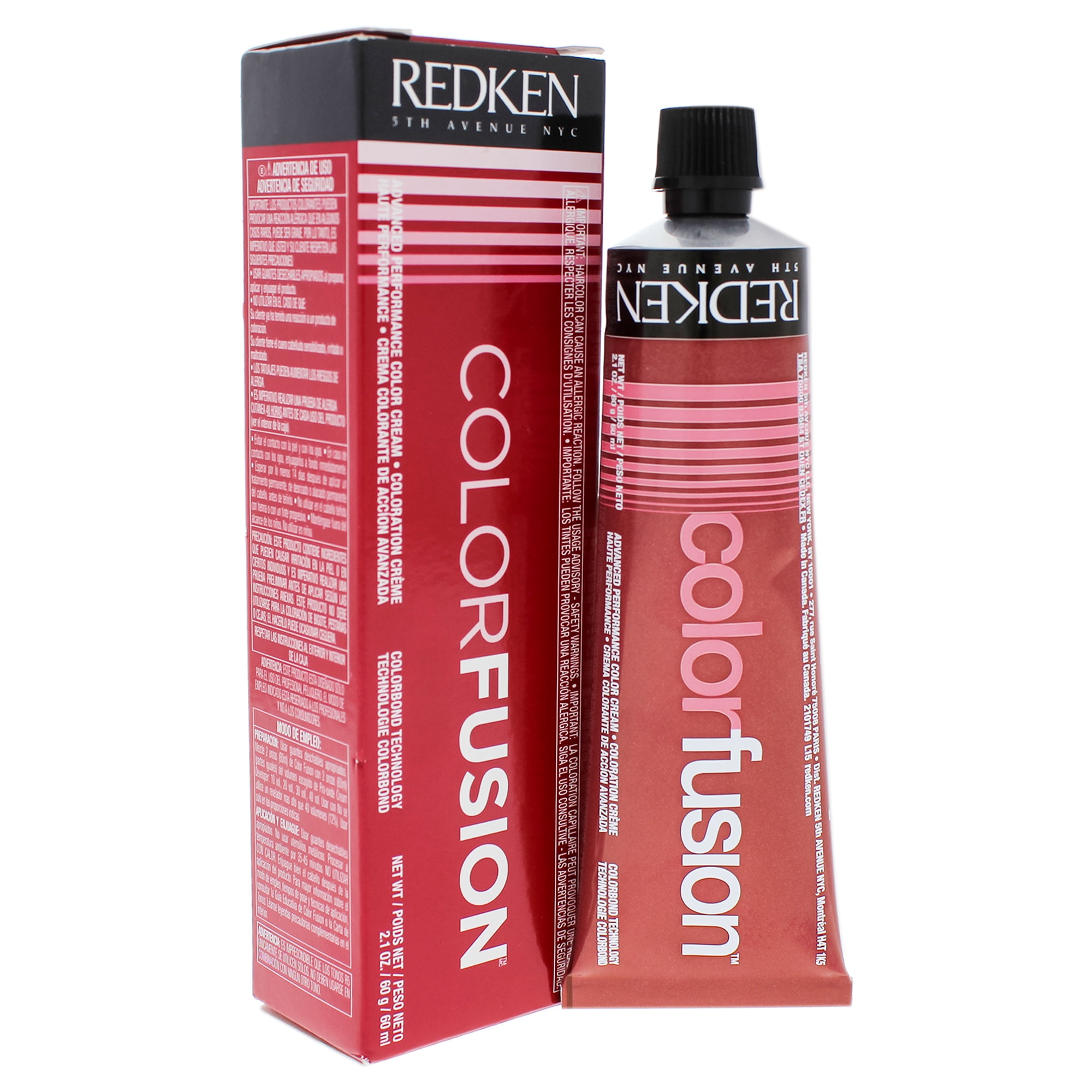 Color Fusion Color Cream Fashion - 4Rr Red-Red by Redken for Unisex - 2 ...