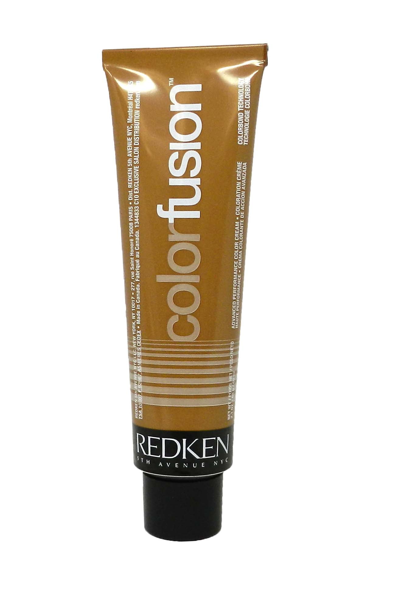 Redken Color Fusion Hair Color Cream 2.1oz - 5Go Gold Orange - Walmart.com