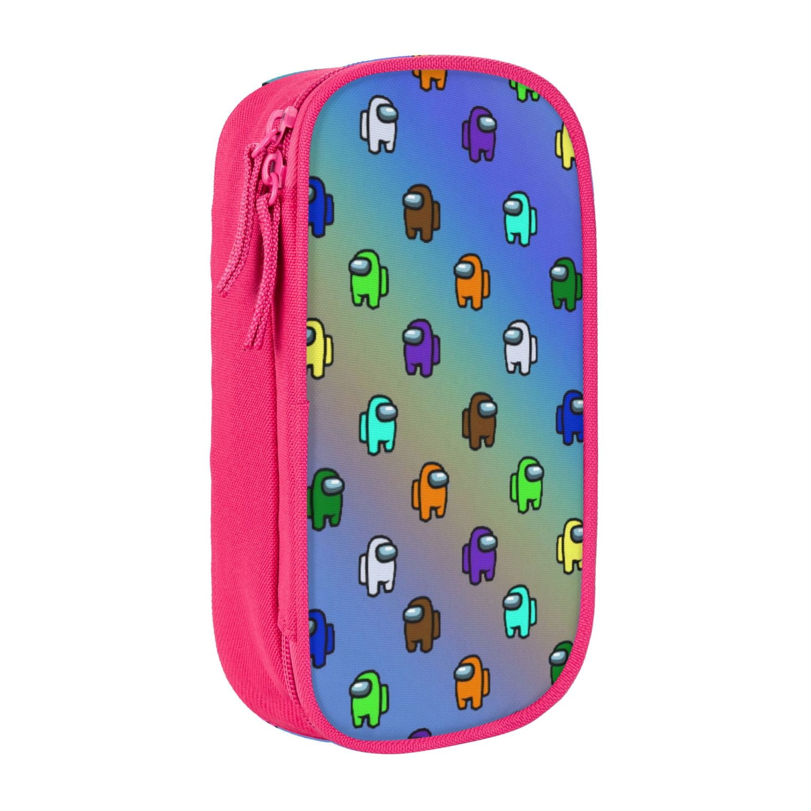 Color Games Impostor Among Us Pencil Case,Pencil Pouch,Big Pencil Bag ...